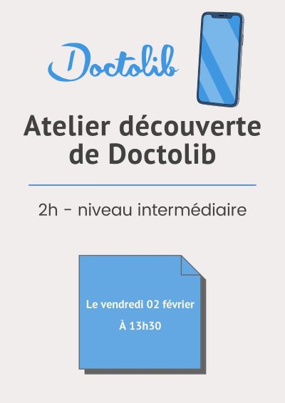 DÉCOUVERTE DE DOCTOLIB - Médiathèques Agglo La Rochelle
